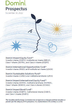 Prospectus & Fund Documents - Domini